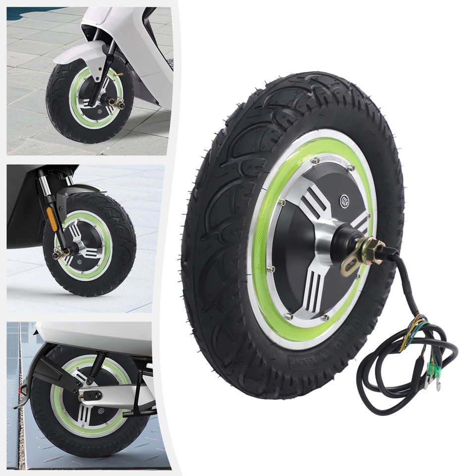 12 Inch Scooter Hub Motor Wheel 24V 350W Electric Brushless E-Bike ...