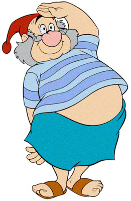 Walt Disney MISTER Mr. SMEE Peter Pan Character - WINDOW CLING Decal ...