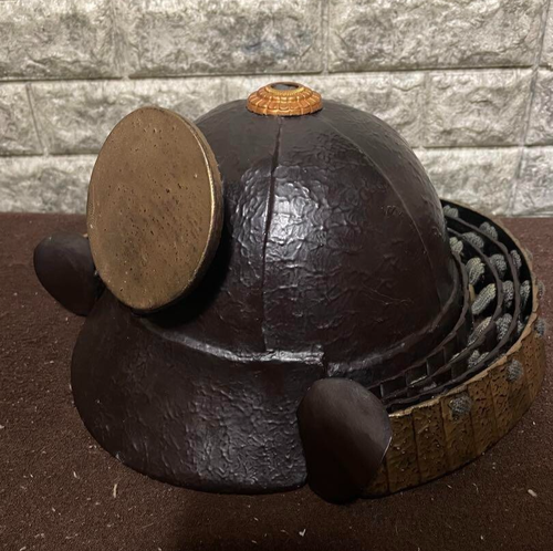 Japanese Helmet Yoroi Kabuto Mask Armor Maedate Samurai Antique From ...