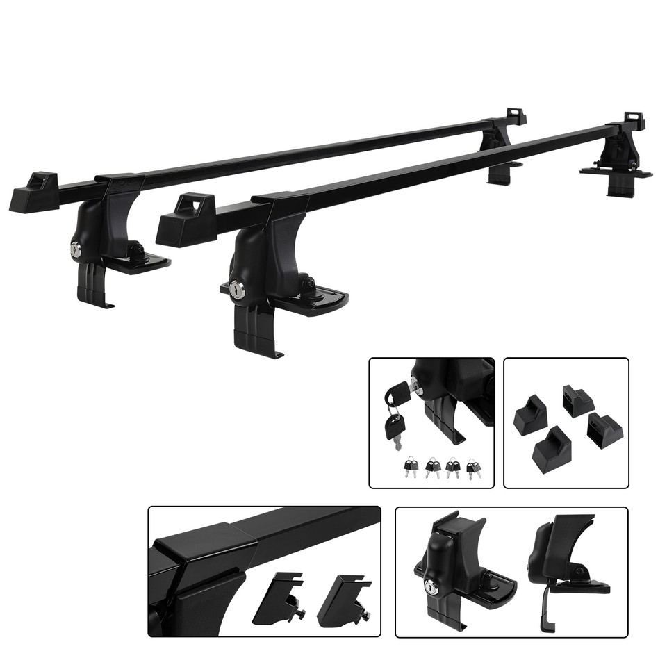 For Mini Cooper S F56 R56 54" Roof Rack Cross Bars Luggage Cargo ...