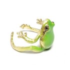 Latest-Tree Frog Ring Vintage Brass Frog Ring Adjustable Tree Frog Ring ...