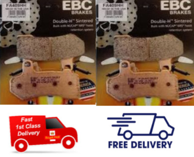 EBC Sintered FRONT Brake Pads FA409HH HARLEY DAVIDSON ELECTRA GLIDE ...