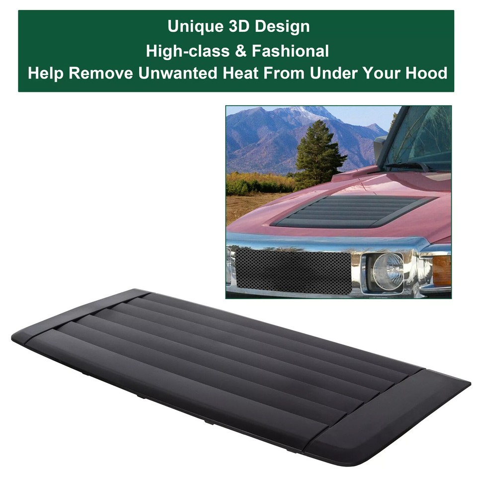 NEW Louver Hood Air Vent Grille Panel For 2006-2010 Hummer H3 20880500 ...