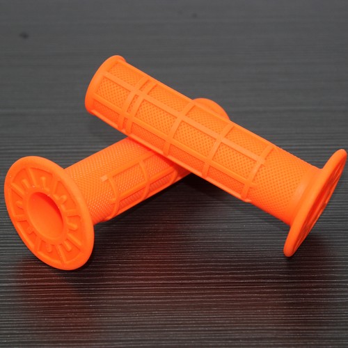 Orange Grip Bicycle MTB BMX Road Mountain Bike Soft Rubber Handlebar ...