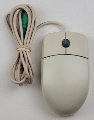 Vintage Mitsumi ECM-S5002 Standard Scroll PS/2 Wired Serial Interface ...