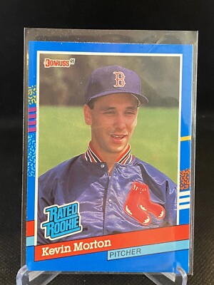 1991 Donruss Baseball Rated Rookie Kevin Morton #37 Red Sox | eBay