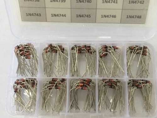 200Pcs 10 ValuesX20 Zener Diode Assorted Kit Set 1N4738~1N4748 | eBay