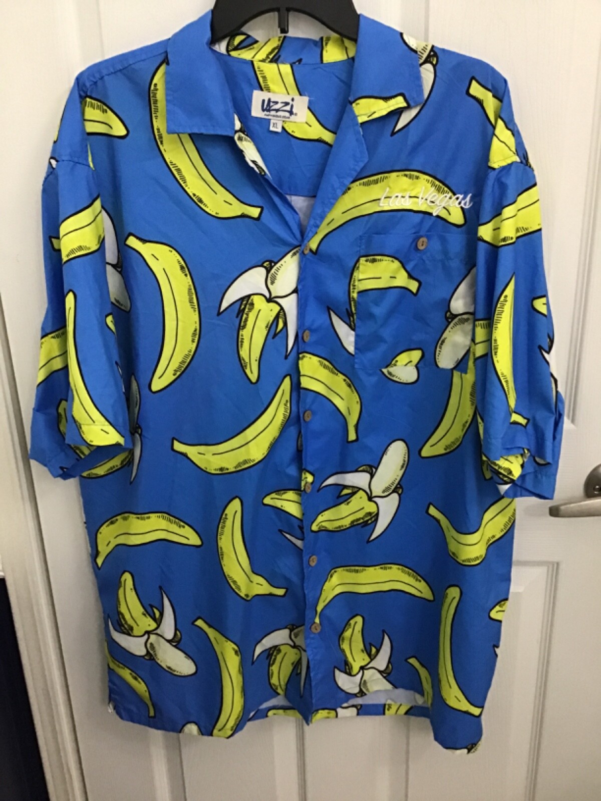 UZZI Amphibious Gear Bananas Blue Hawaiian Embroidere… - Gem