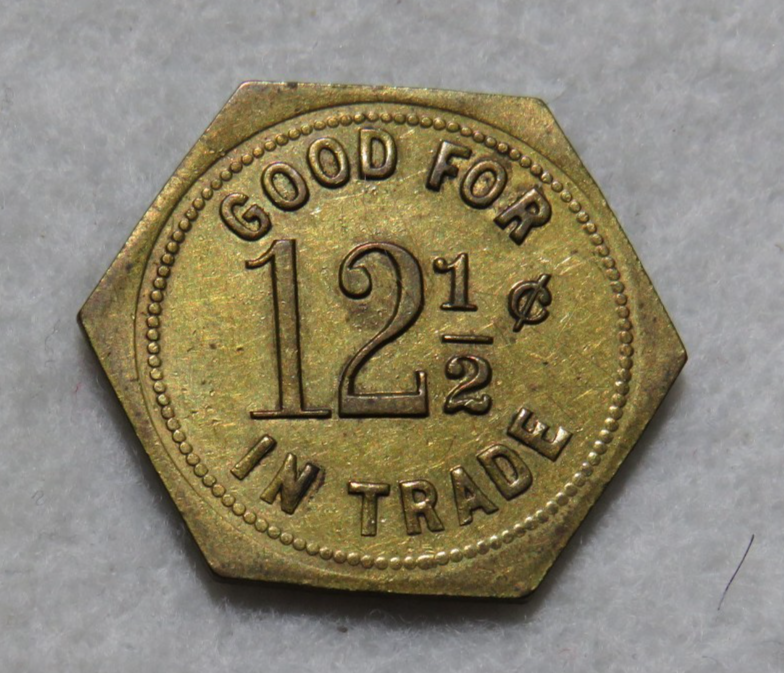 LIVINGSTON, MONT. COMBINATION BILLIARD PARLOR 12½¢ MONTANA TOKEN | eBay