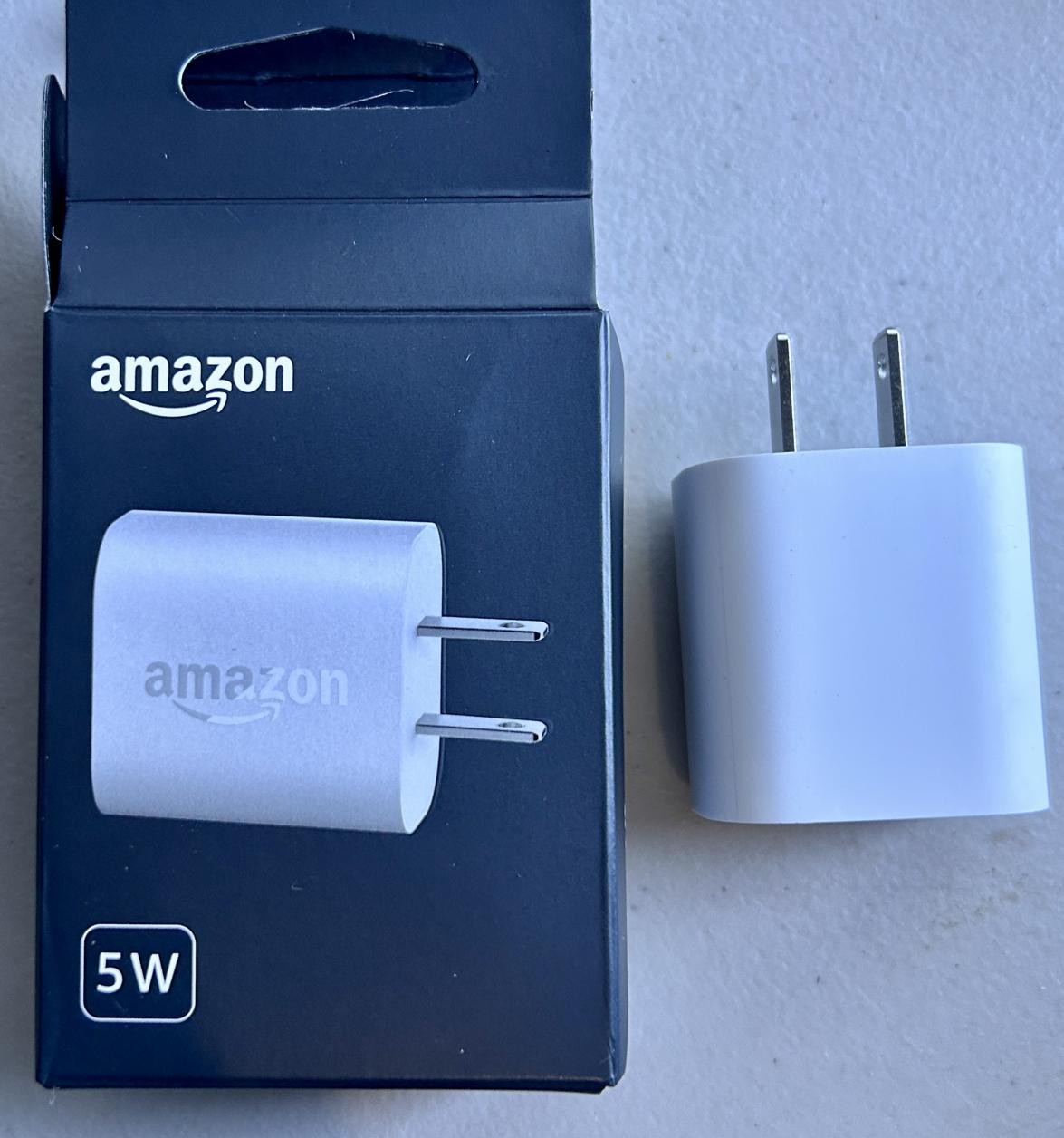 Amazon 5W USB Official OEM Charger & Power Adapter, Fire Tablets & Kindle, White | eBay