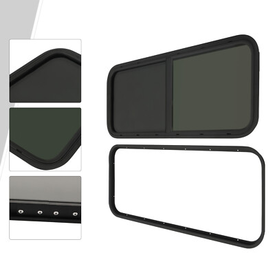RV Camper Window Teardrop Horizontal/Vertical Sliding Glass Door 42" W ...