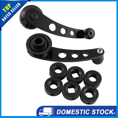 Universal Billet Window Crank Handle Winder Kit for Truck Car Door Pack ...