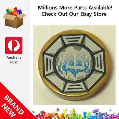 Genuine LEGO™ Gold Round 2 x 2 with Bottom Stud Tiles 14769 6115727 New ...