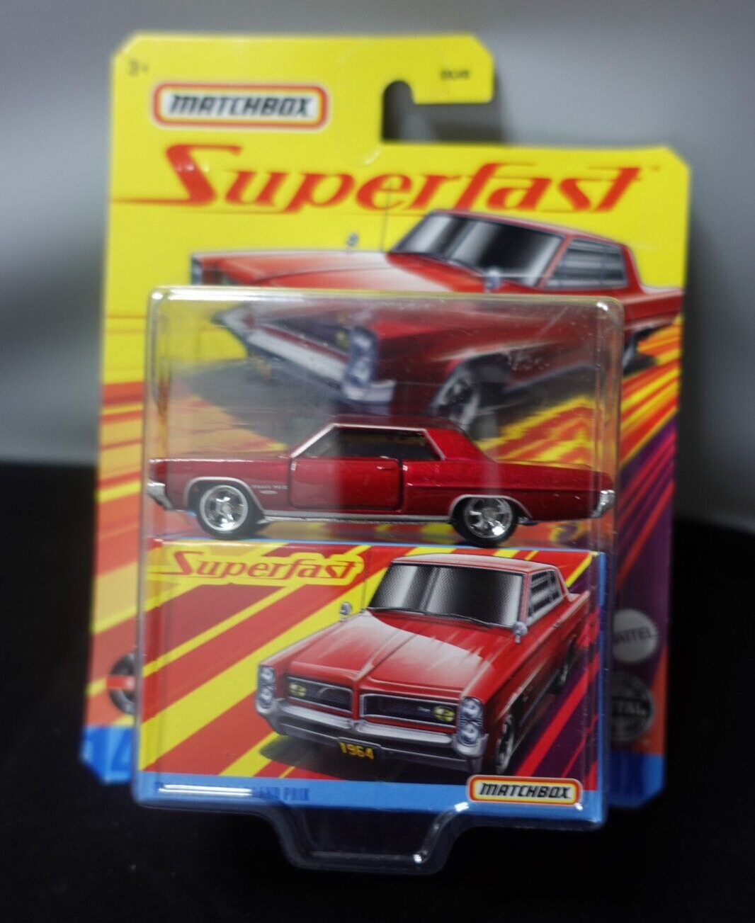 Matchbox Superfast Collection - 1964 Pontiac Grand Prix Car 1:64 Scale ...