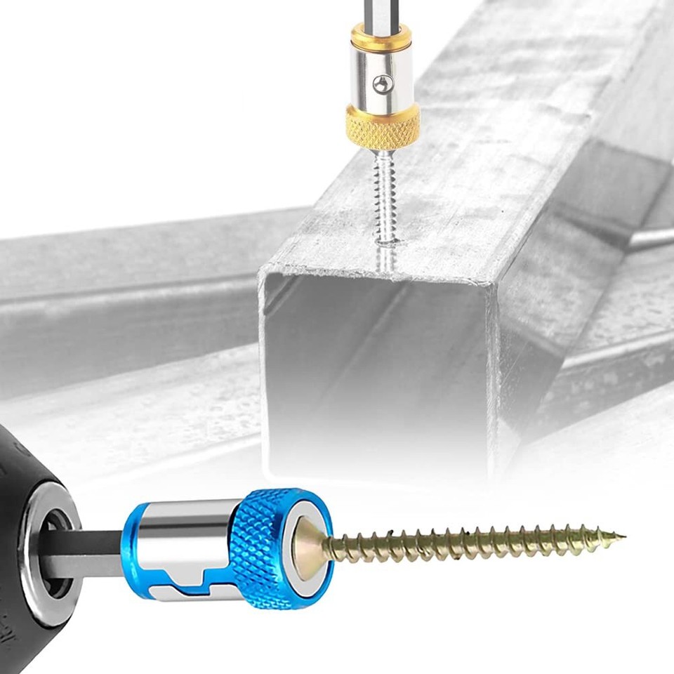 1 Pack Bit Magnetizer Ring Magnetic Screw Holder Rings 1/4 Inch Hex ...