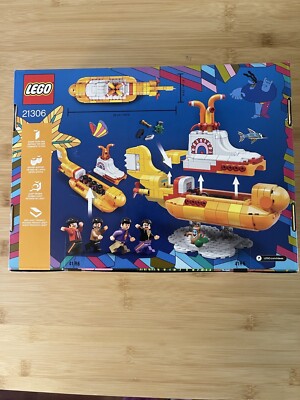 LEGO Ideas The Beatles Yellow Submarine 21306 Retired Sealed Legos Set ...
