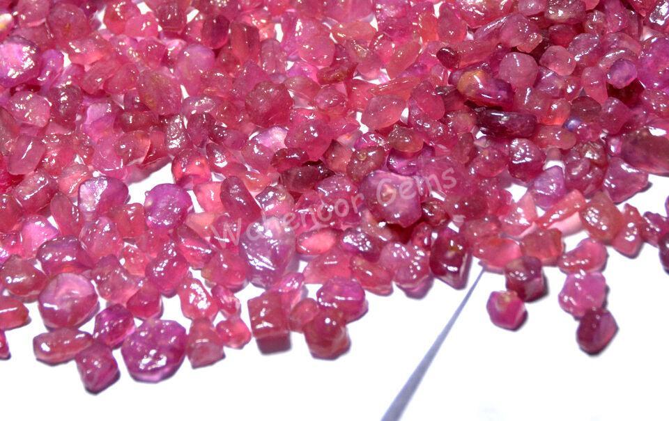 25 To 10000 Ct Natural Burma Pink Ruby Transparent Top Quality Earth ...