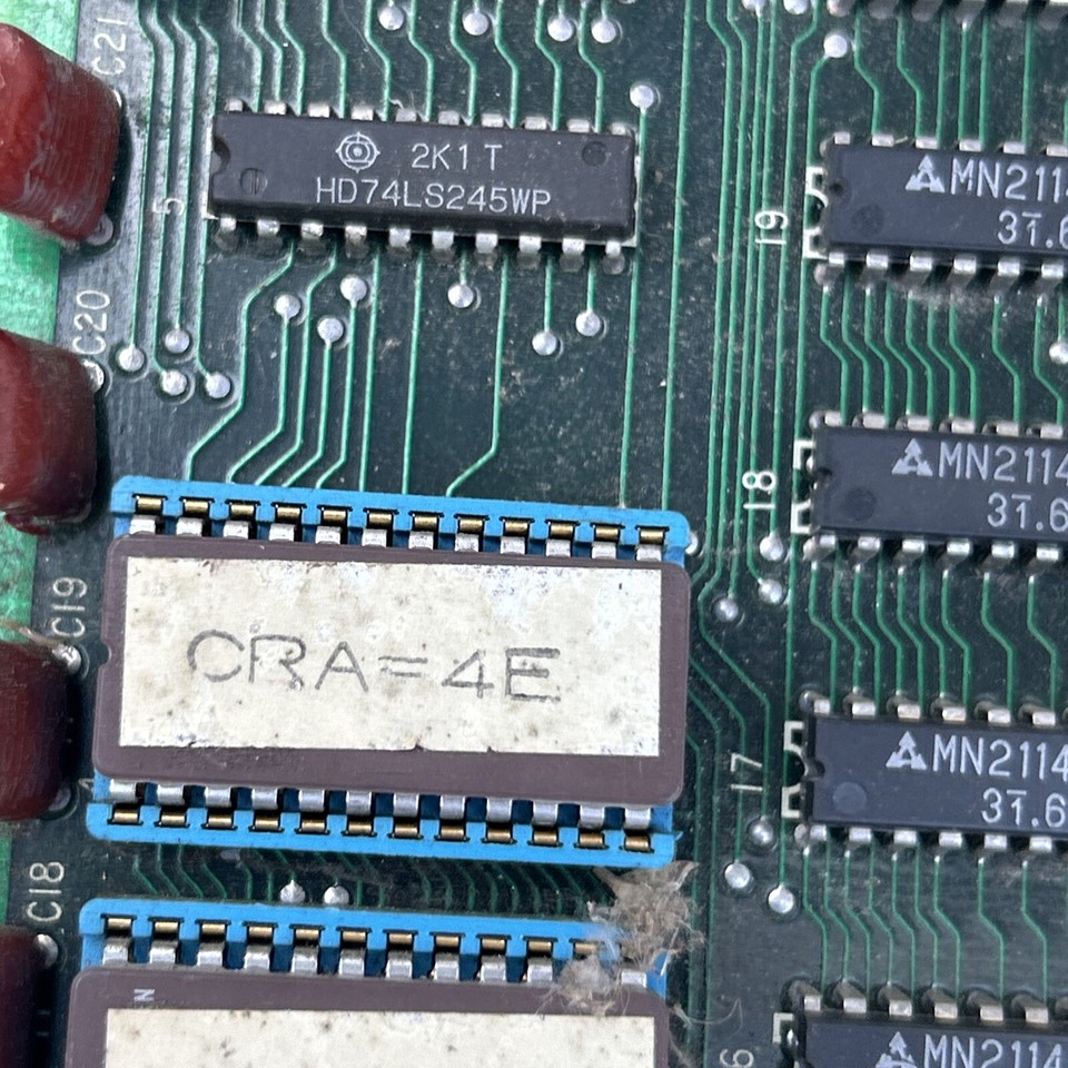 Unknown Slot Machine Igt Video Poker ? Interface I/o Mpu CPU PCB Board ...