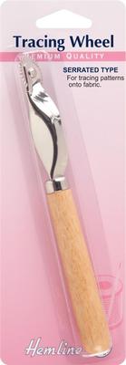 Hemline Serrated Edge Premium Tracing Wheel Fabric Markers Haberdashery ...