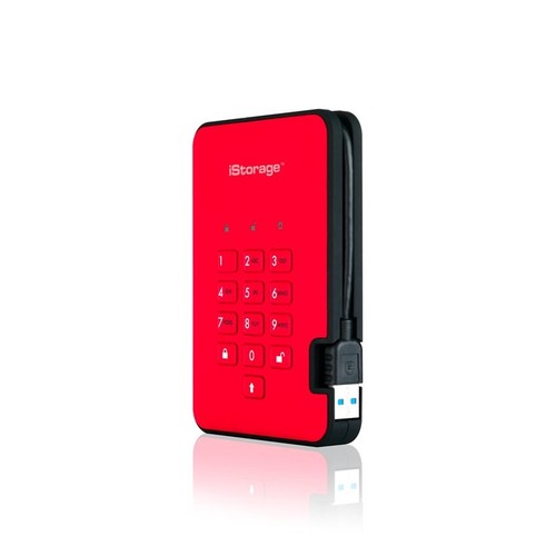 Origin Storage DISKASHUR2 SSD 256-BIT 16TB - RED data encryption device ...