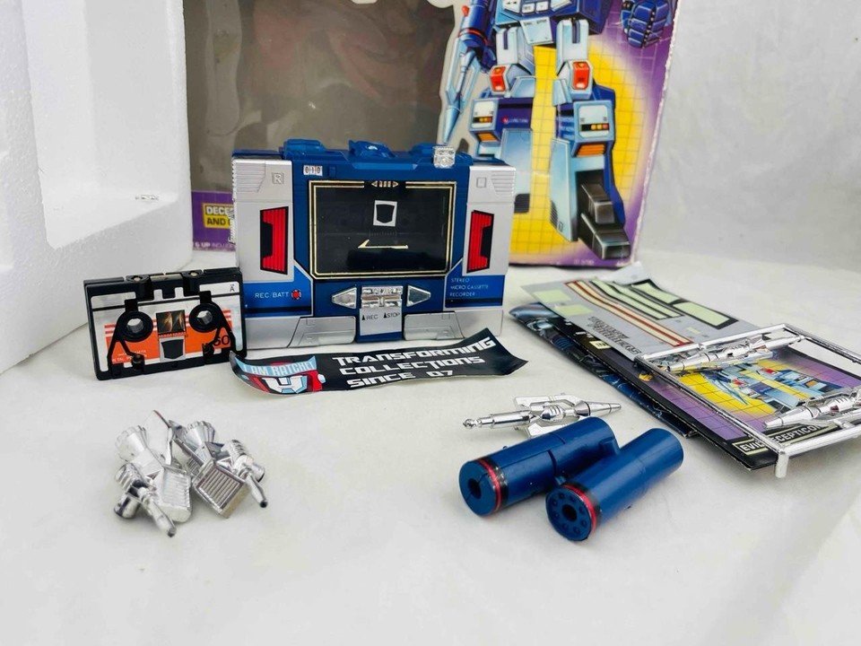 Transformers Original G1 1984 Soundwave Complete w/ Box | eBay