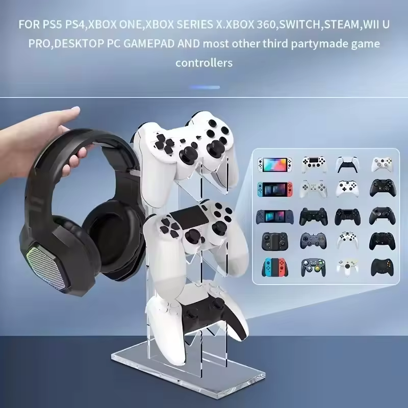 Game Controller Stand for Playstation 5 4 3 2 PS5 PS4 PS3 Dualsense ...