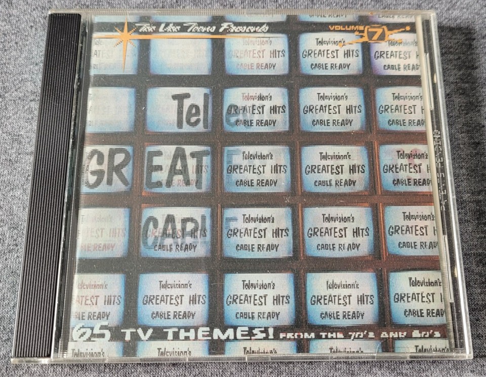 TELEVISION'S GREATEST HITS VOL. 7: CABLE READY rare OOP theme songs CD ...