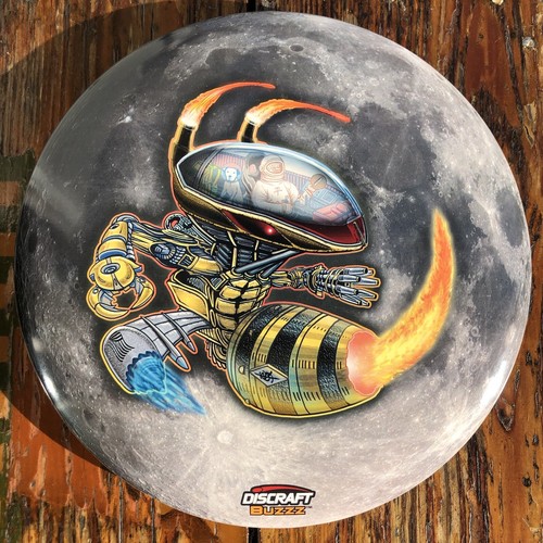 Discraft ESP Buzzz SuperColor Moon Starship Bee Gallery Full Foil Super ...