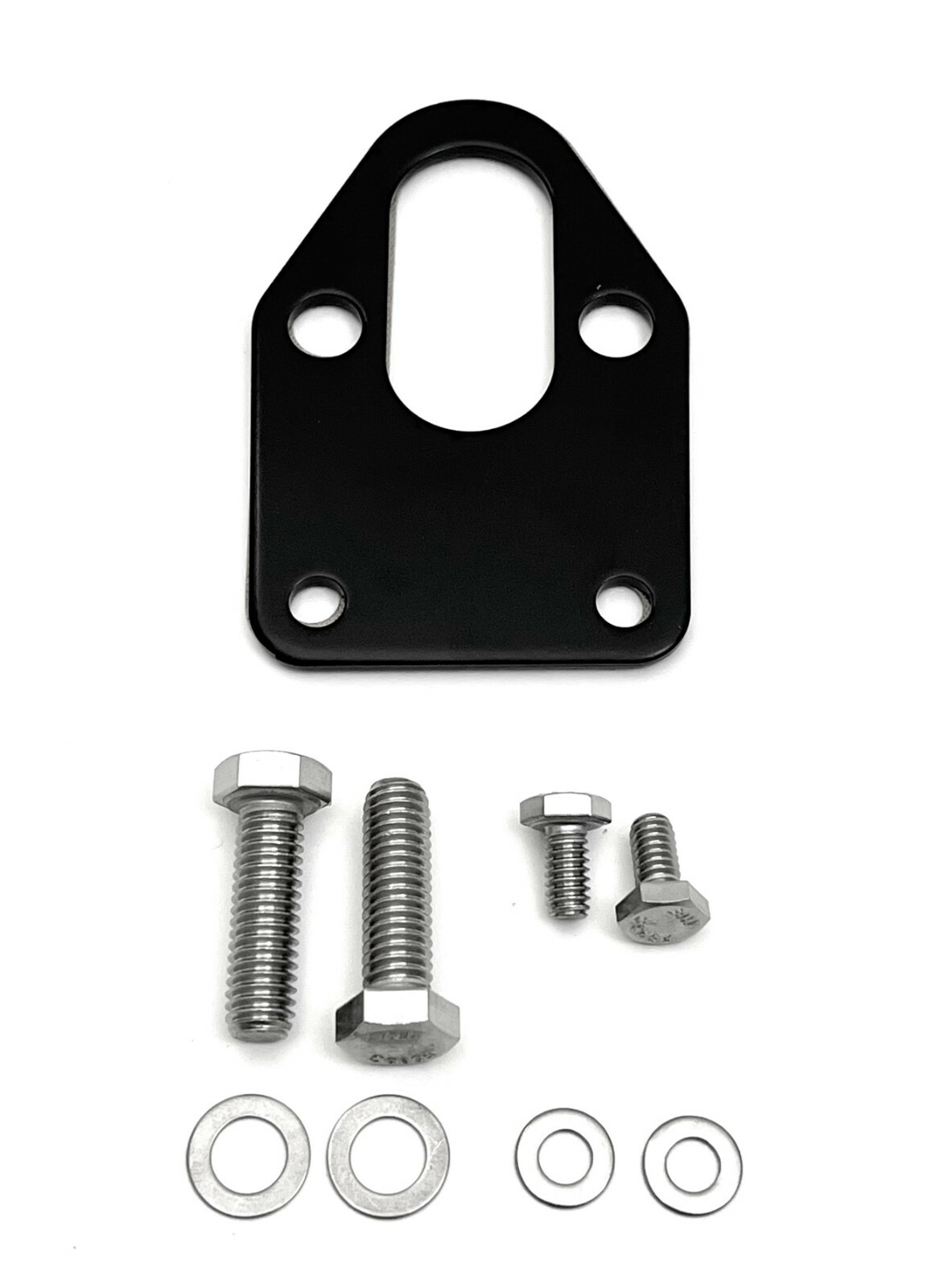 Fuel Pump Mounting Plate SB Chevy Mechanical SBC Stainless Bolts Kit | eBay