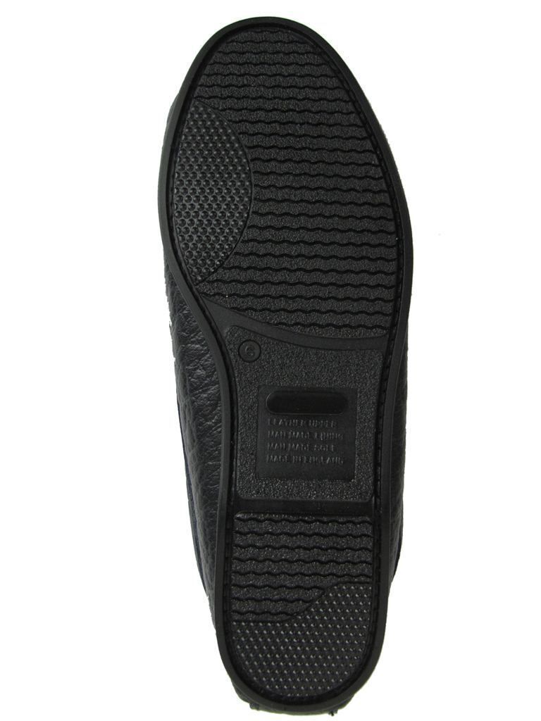 Mokkers Mens Black Leather Soft Comfy Slip On Flexible Moccasin ...