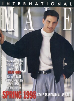 INTERNATIONAL MALE CATALOG ~ Spring 1998 ~ Rick Dietz ~ E-4-2 | eBay
