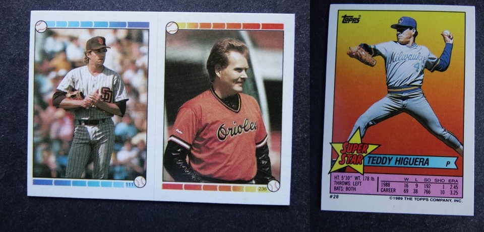 1989 Topps Stickers Baseball Cards Complete Your Set U Pick From List ...