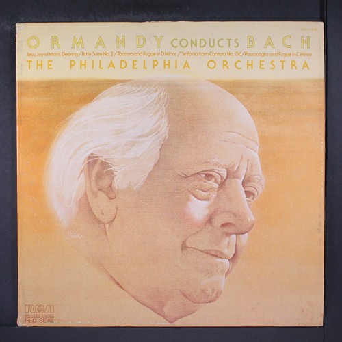 EUGENE ORMANDY: conducts bach RCA 12" LP 33 RPM | eBay
