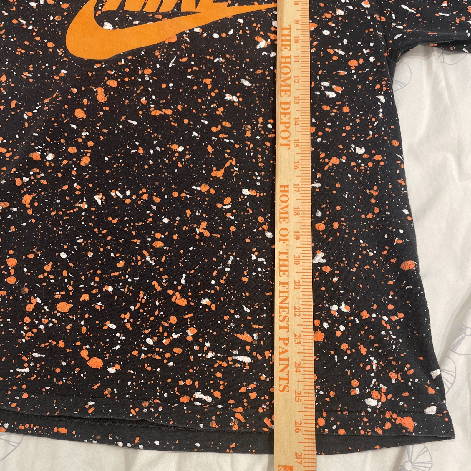 Vintage 90’s Nike Paint Splatter Confetti Men’s T-Sh… - Gem