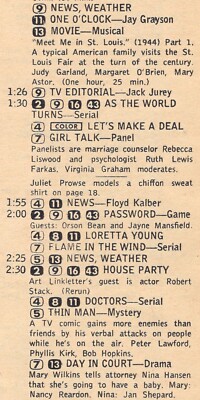1964 TV AD ~ RUTH LEWIS FARKAS PSYCOLOGIST on GIRL TALK SHOW Virginia ...