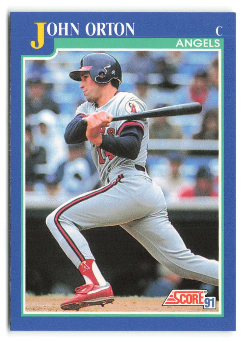1991 Score John Orton #467 California Angels BASEBALL Card | eBay