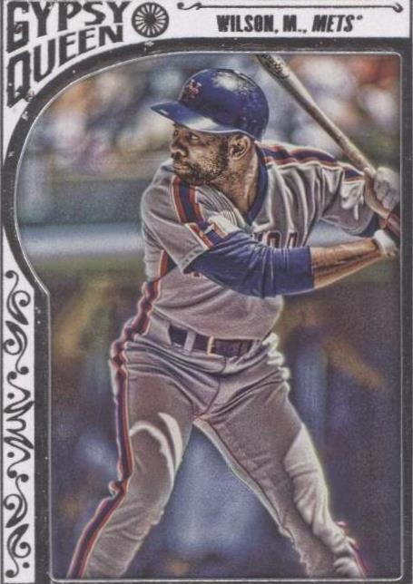 2015 Topps Gypsy Queen - Mookie Wilson #82 White Framed for sale online ...