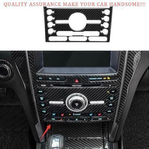 For Ford Explorer 2016-2019 Real Carbon Fiber Center Console Volume ...