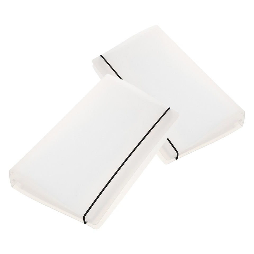 2 Pcs Flexible Loose Leaf Ticket Album Organizer For Movie Concert And ...