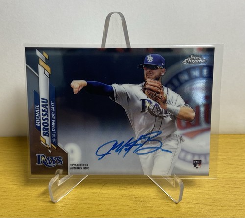 2020 Topps Chrome Michael Brosseau #RA-MBR Autograph RC | eBay