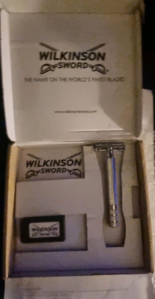 Wilkinson Sword Double Edge Safety Razor For Barber Style Close Shave ...