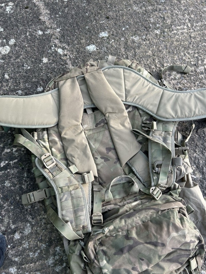 British Army virtus Webbing And Bergan Set Size Medium | eBay UK