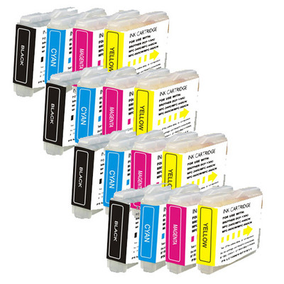 16P Print Color Ink Set fits Brother LC51 MFC-230C MFC-240C MFC-440CN ...