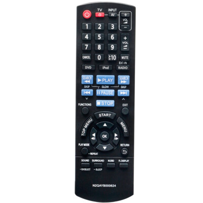 New N2QAYB000624 Replace Remote for Panasonic DVD Home Theater SC-XH150 ...