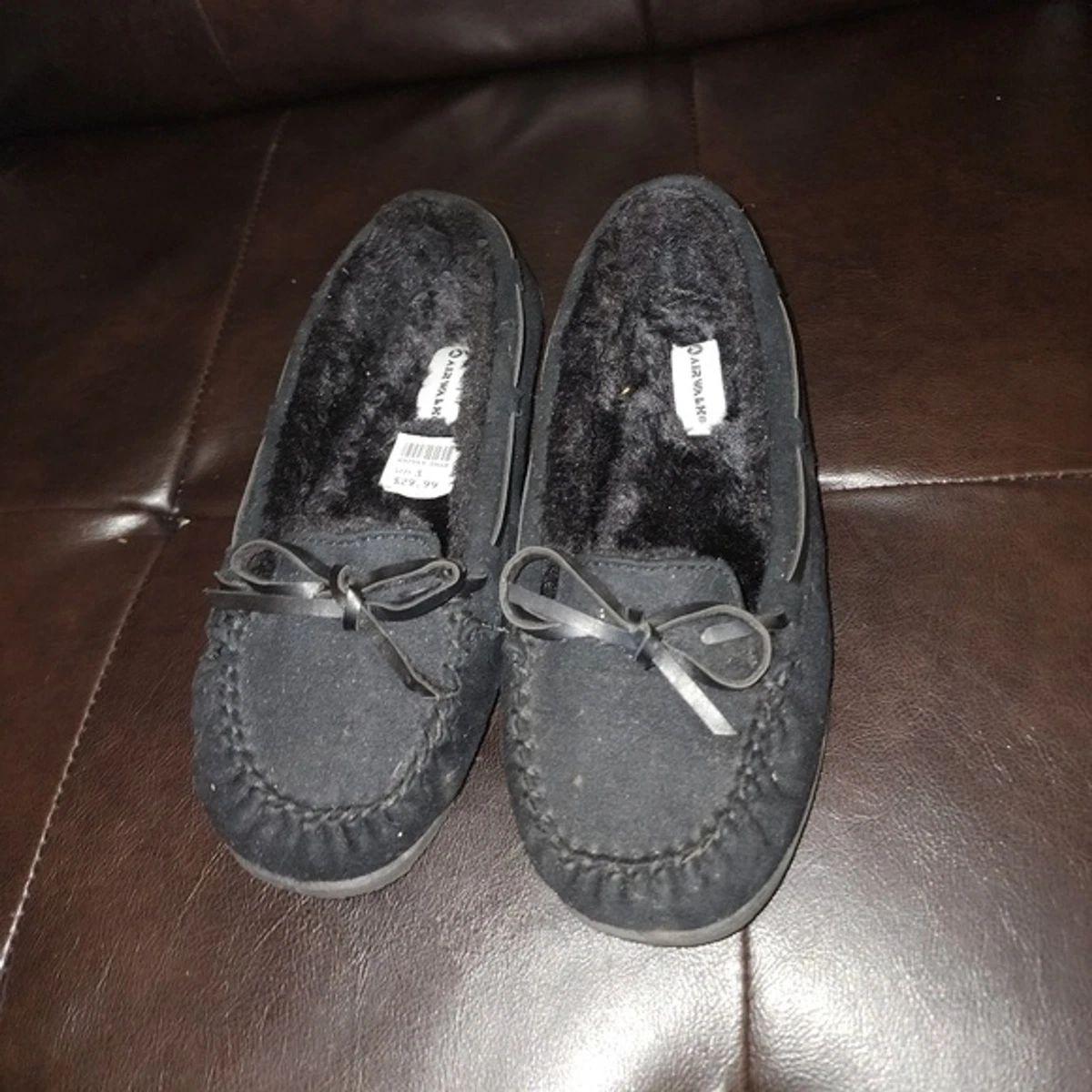 Airwalk black moccasins store