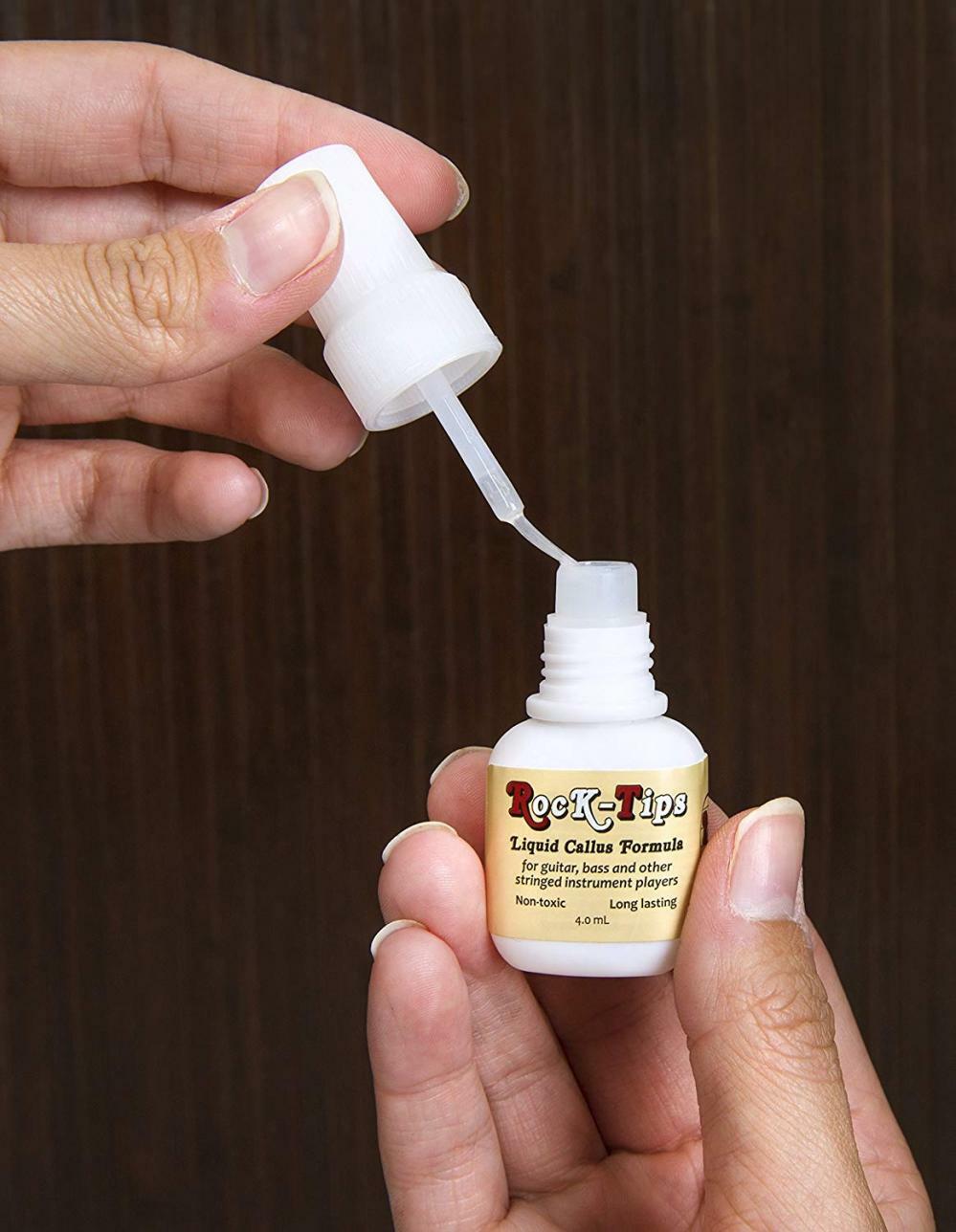 Rock-Tips – Liquid Callus Formula – For Guitar, Bass, and Other ...