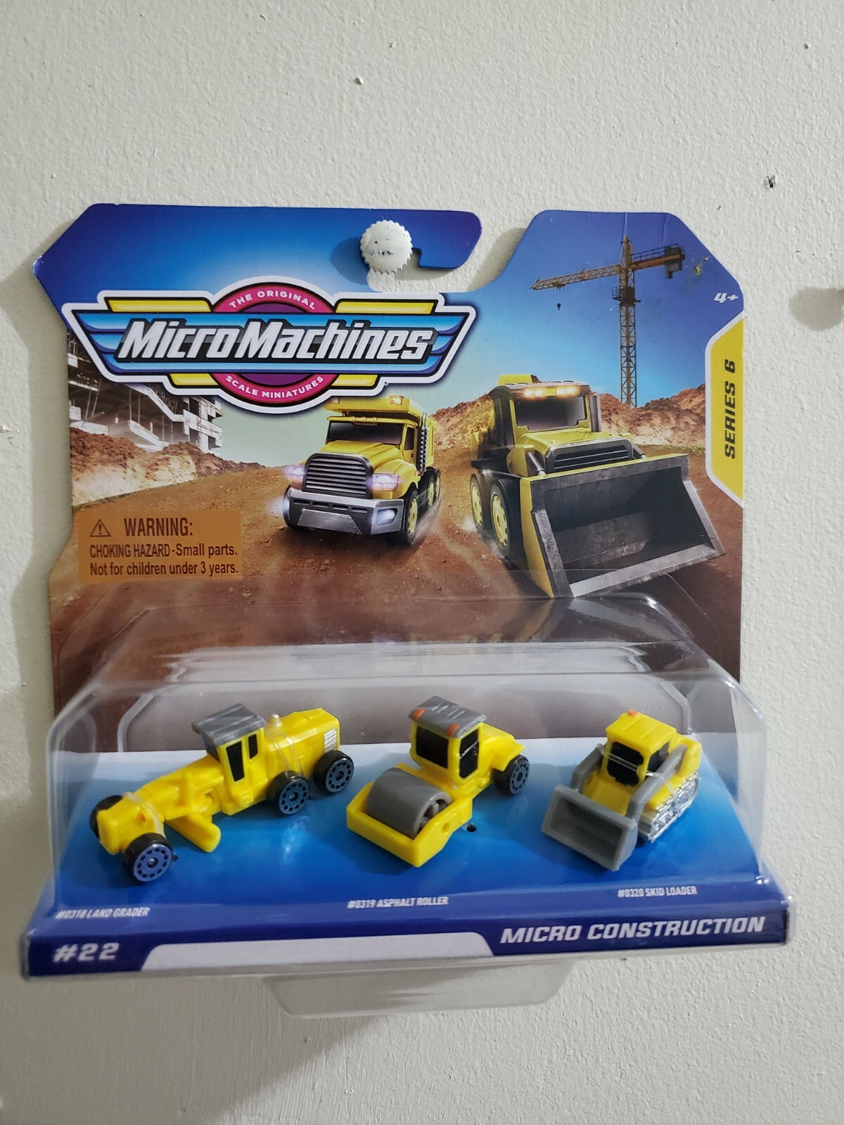 2021 Hasbro, Micro Machines, Series 6 Starter Pack, #22 MICRO CONSTRUCTION | eBay