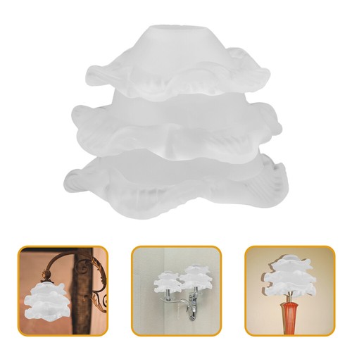 Wall Lamp Shade Glass Cover Layered Lampshade Floor Lamp Cover(E14) | eBay