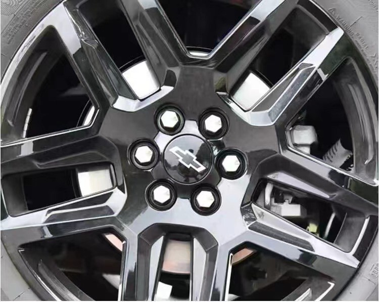 4PCs Wheel Center Hub Rim Caps Chevrolet Chevy Silverado Suburban Tahoe ...