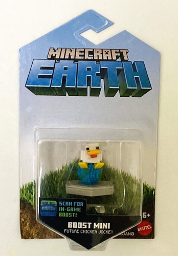 NIB Mattel Minecraft: Earth Boost Minis - Future Chicken Jockey Mini ...